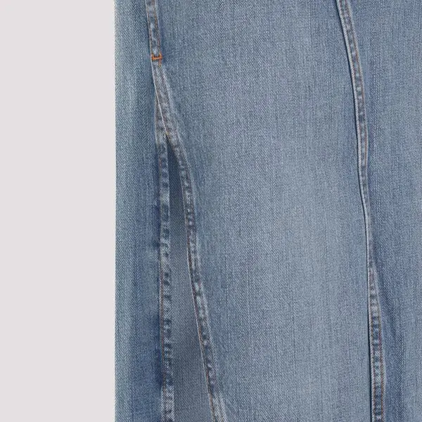 Givenchy Cotton Denim Midi Pencil Skirt