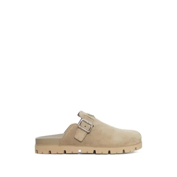 Prada Neutrals Slippers - Cream