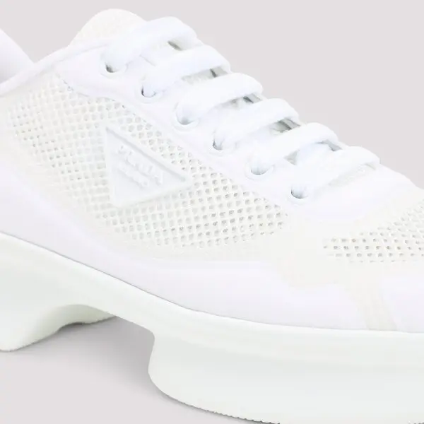 Prada Wavy Sneakers - White