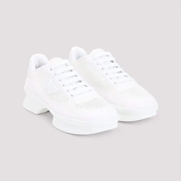 Prada Wavy Sneakers - White