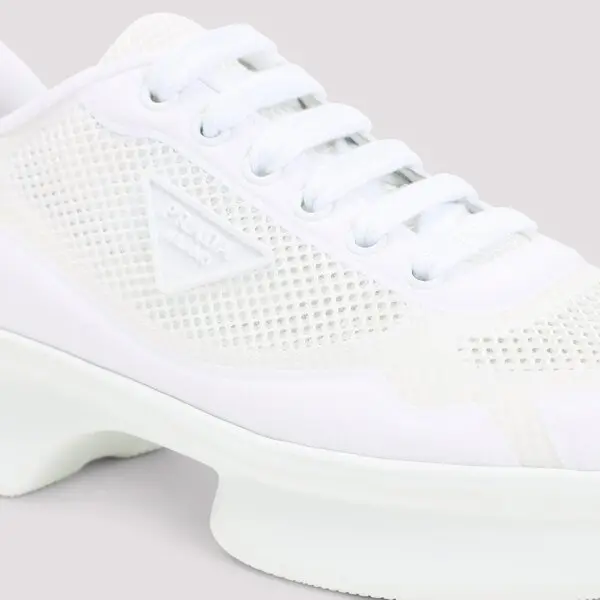 Prada Wavy Sneakers - White