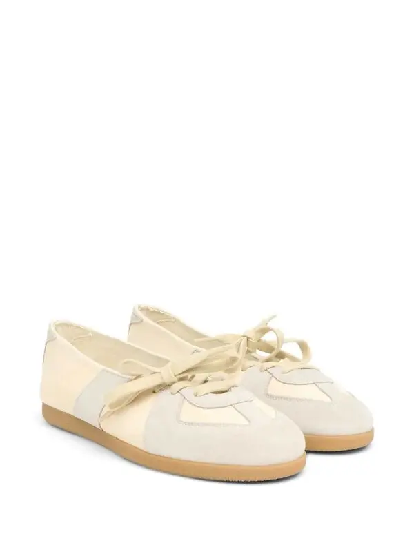 MAISON MARGIELA Lace-up Ballet Flats