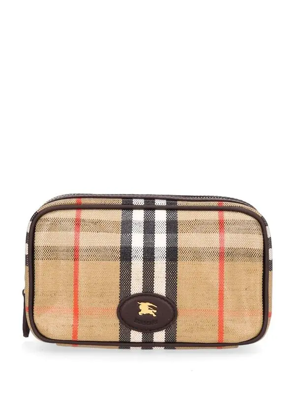 Burberry Highlands Makeup Bag - Cream