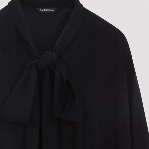 Balenciaga Scarf Blouse