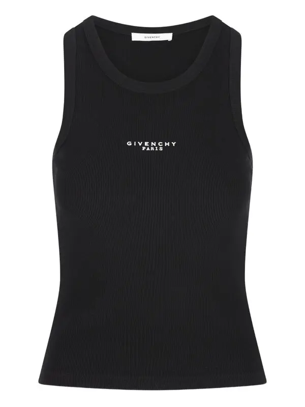 Givenchy Logo Cotton Tank Top