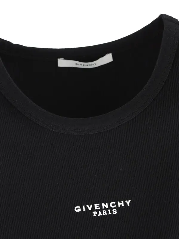 Givenchy Logo Cotton Tank Top