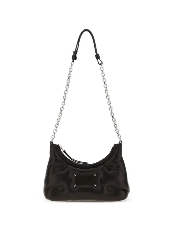 MAISON MARGIELA Glam Slam Flap Shoulder Bag - Black