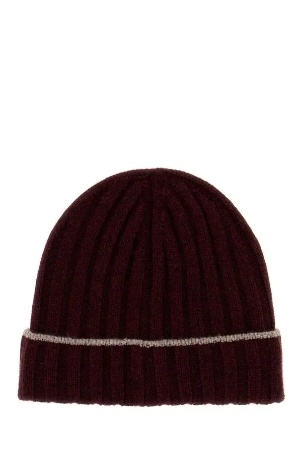 Brunello Cucinelli Ribbed Beanie