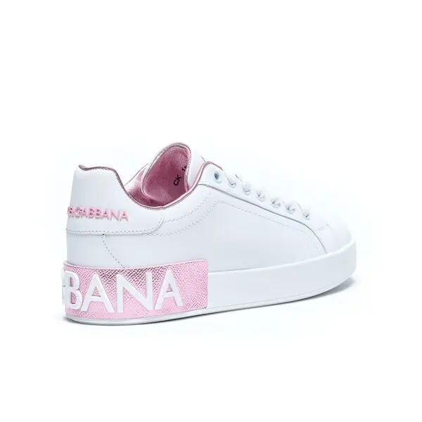 Dolce & Gabbana Portofino Sneakers - Pink