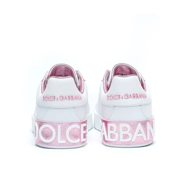 Dolce & Gabbana Portofino Sneakers - Pink