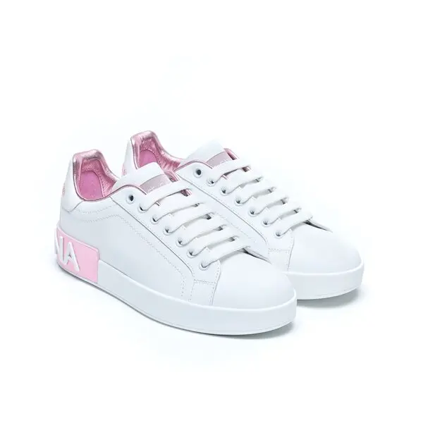 Dolce & Gabbana Portofino Sneakers - Pink