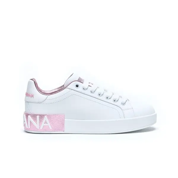 Dolce & Gabbana Portofino Sneakers - Pink