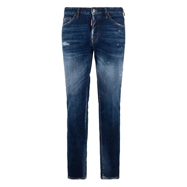 Dsquared2 Straight-leg Denim Trousers - Blue