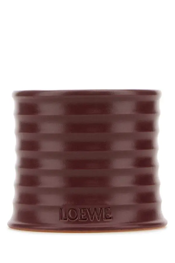 Loewe Small Beetroot Scented Candle - Brown