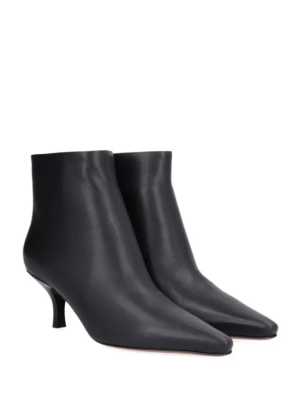 Paris Texas Leather Ankle Boots