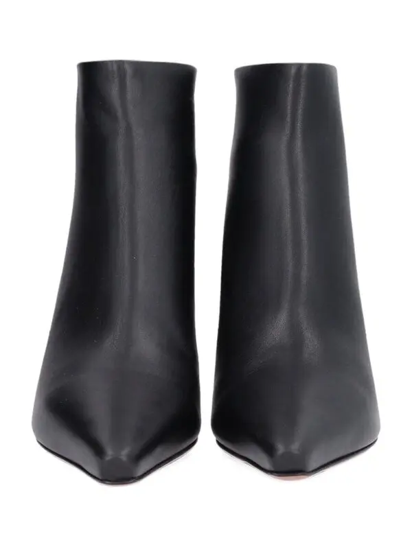 Paris Texas Leather Ankle Boots
