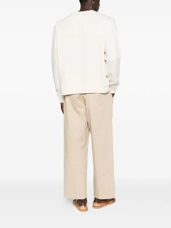 GOLDEN GOOSE Cotton Crewneck Sweatshirt - Multicolor