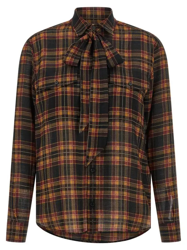 Saint Laurent Cassandre' Lavallière Shirt