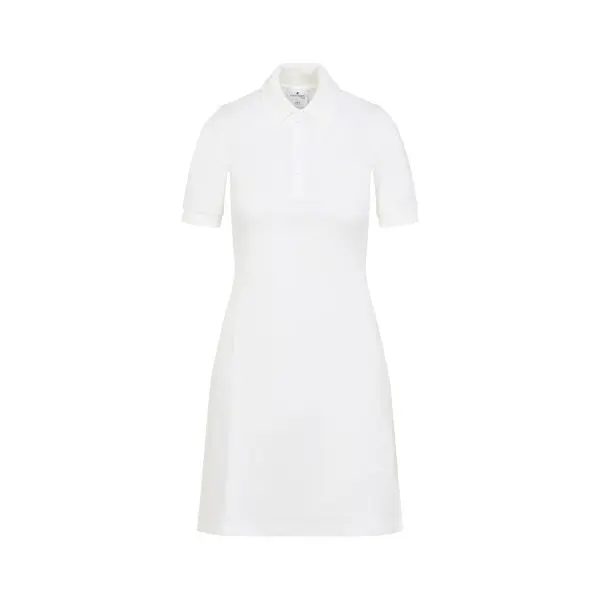 COURREGES Piqué Polo Dress
