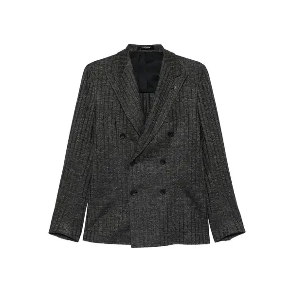 Tagliatore Grey Jackets Blazers
