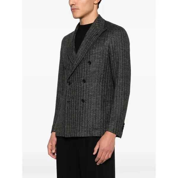 Tagliatore Grey Jackets Blazers