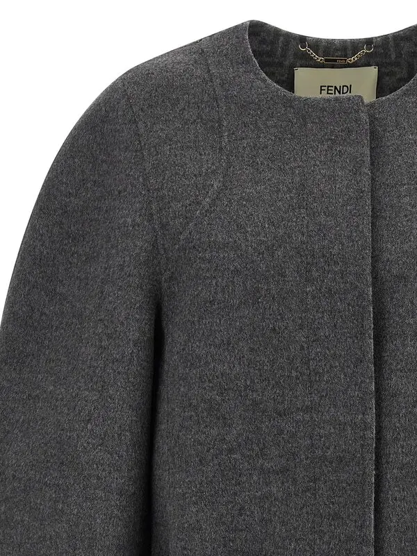 Fendi Cocoon Blouson - Gray