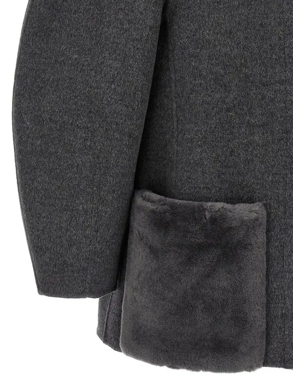 Fendi Cocoon Blouson - Gray