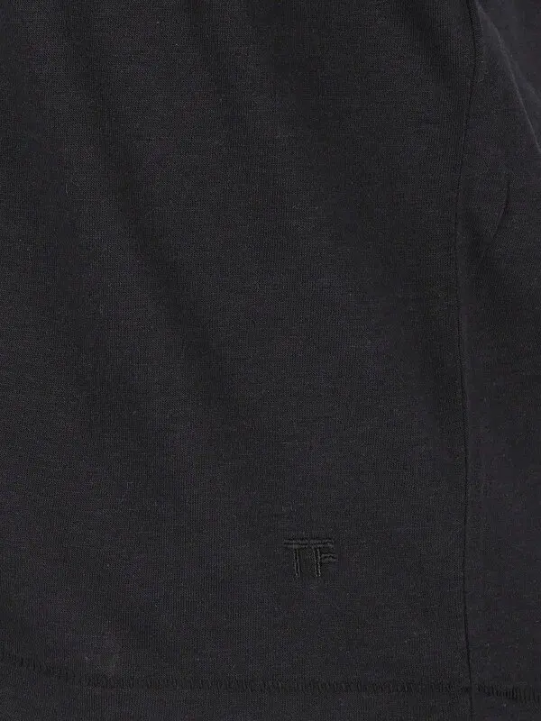 TOM FORD Crew Neck T-shirt - Black