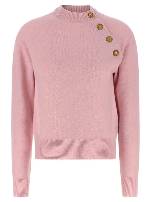 Balmain Cashmere Sweater - Pink