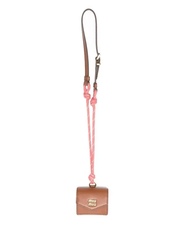 Miu Miu Leather And Rope Trick - Multicolor