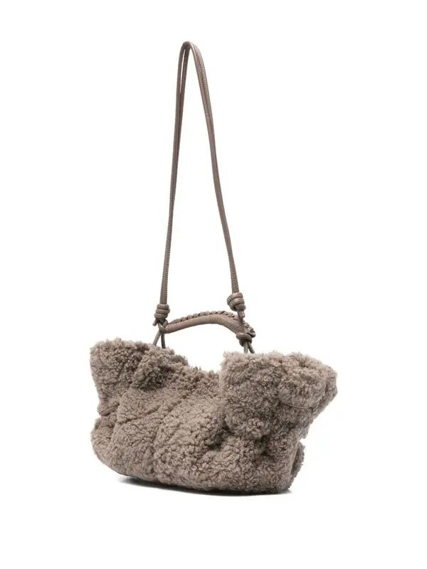 Hereu Arta Mini Shearling Tote - Multicolor