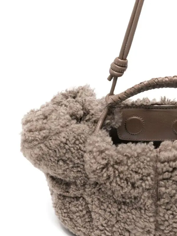 Hereu Arta Mini Shearling Tote - Multicolor