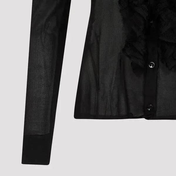 TOM FORD Ruffled Viscose Shirt