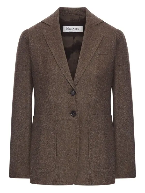 Max Mara Wool Single-breasted Jacket