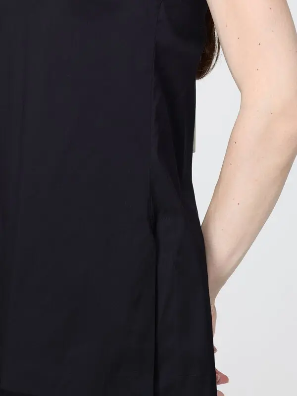 Max Mara Straight-neck Off-shoulder Top - Black
