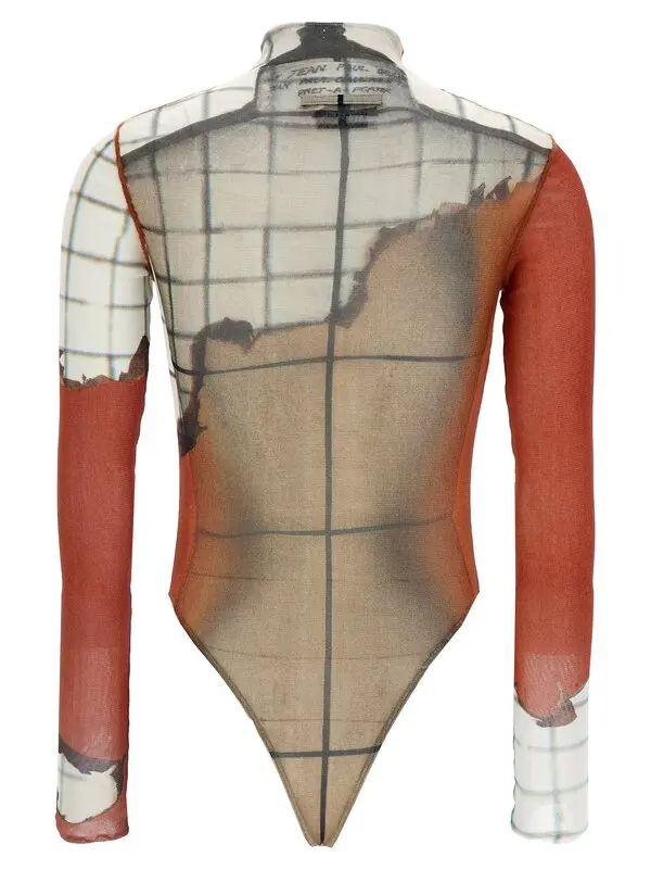 JEAN PAUL GAULTIER The Fire Bodysuit - Multicolor
