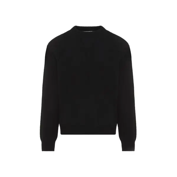 JIL SANDER Wool-blend Pullover - Black