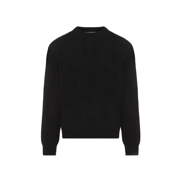 JIL SANDER Wool-blend Pullover - Black