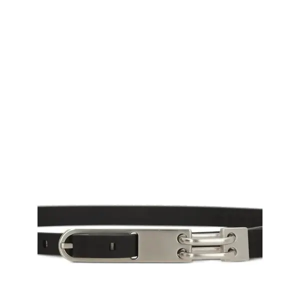 Rick Owens Calfskin Leather Belt