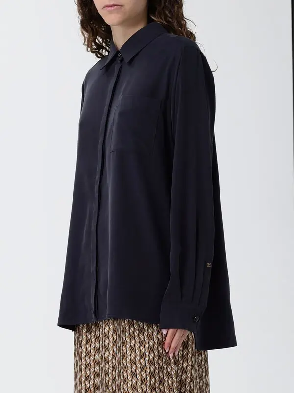 Max Mara Marine Silk Shirt - Multicolor