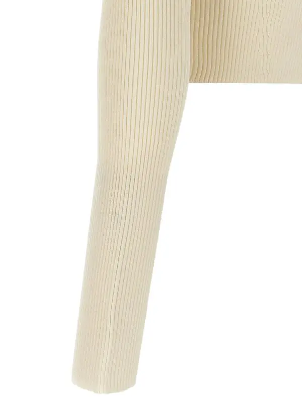 JIL SANDER Ribbed Cardigan