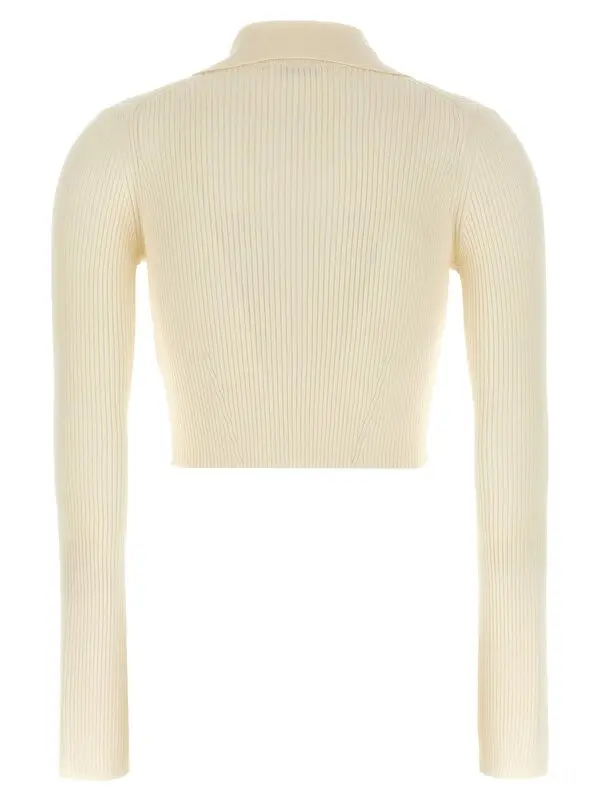 JIL SANDER Ribbed Cardigan