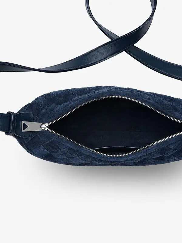 Bottega Veneta Traveler Suede Shoulder Bag - Multicolor