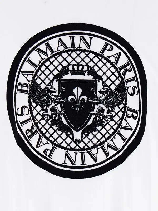 Balmain Velvet Logo T-shirt