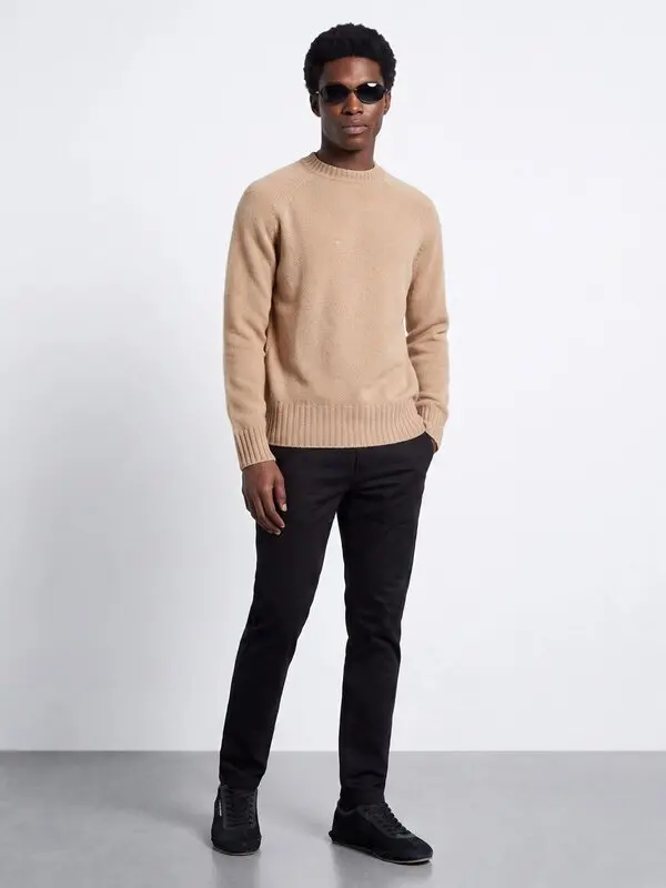 TOM FORD Crew-neck Cashmere Sweater - Cream