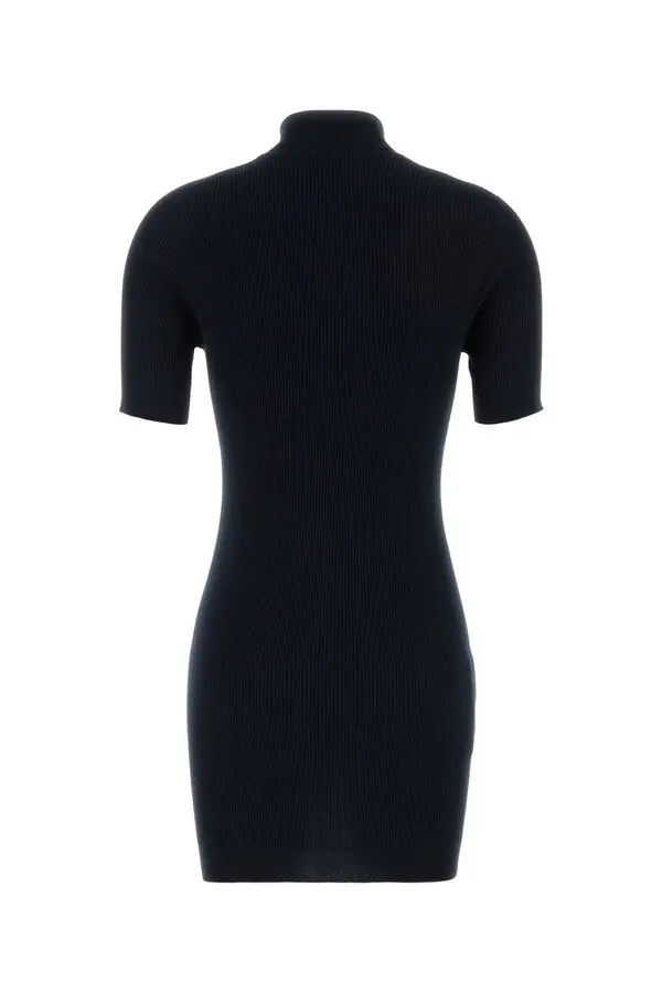 Miu Miu Midnight Cotton Dress