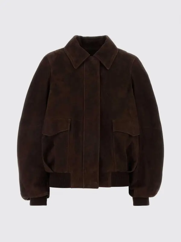 Loewe Suede Bomber Jacket - Multicolor