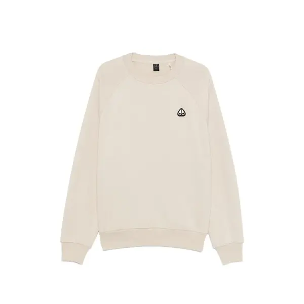 Moose Knuckles Crew Neck Sweatshirt - Cream