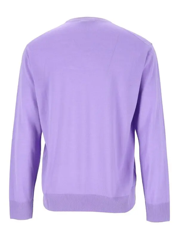 TOM FORD Merino Wool Crewneck Sweater - Purple