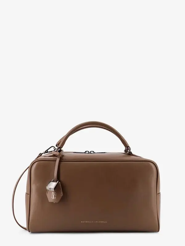 Brunello Cucinelli Boston Explorer Leather Crossbody Bag - Multicolor
